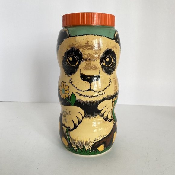 Tang | Toys | Vintage Tang Orange Drink Plastic Container Panda Bear ...